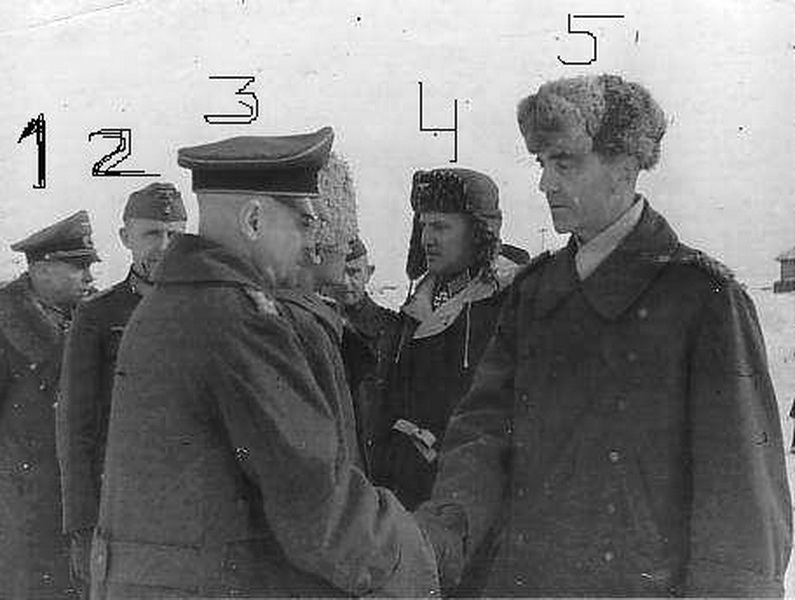 NAZI JERMAN: Foto Friedrich Paulus, Panglima 6. Armee di Stalingrad