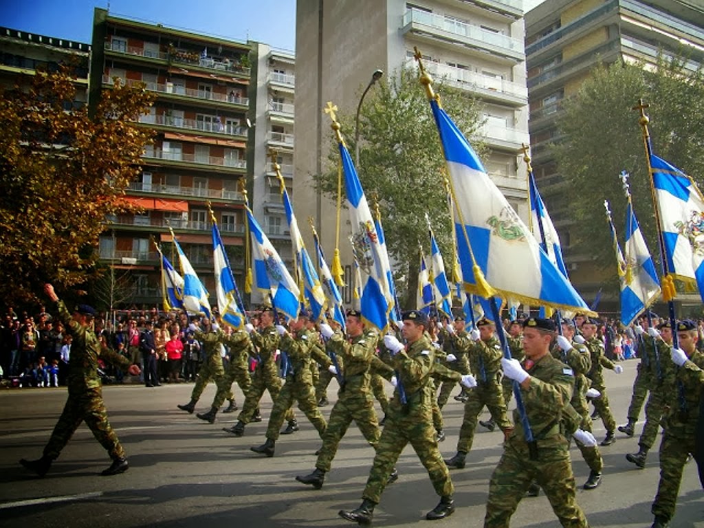 ΠΑΡΕΛΑΣΗ 28ης ΟΚΤΩΒΡΙΟΥ ΘΕΣΣΑΛΟΝΙΚΗ,ΠΕΖΟΠΟΡΑ ΤΜΗΜΑΤΑ (ΦΩΤΟ) - ΚΛΥΣΜΑ