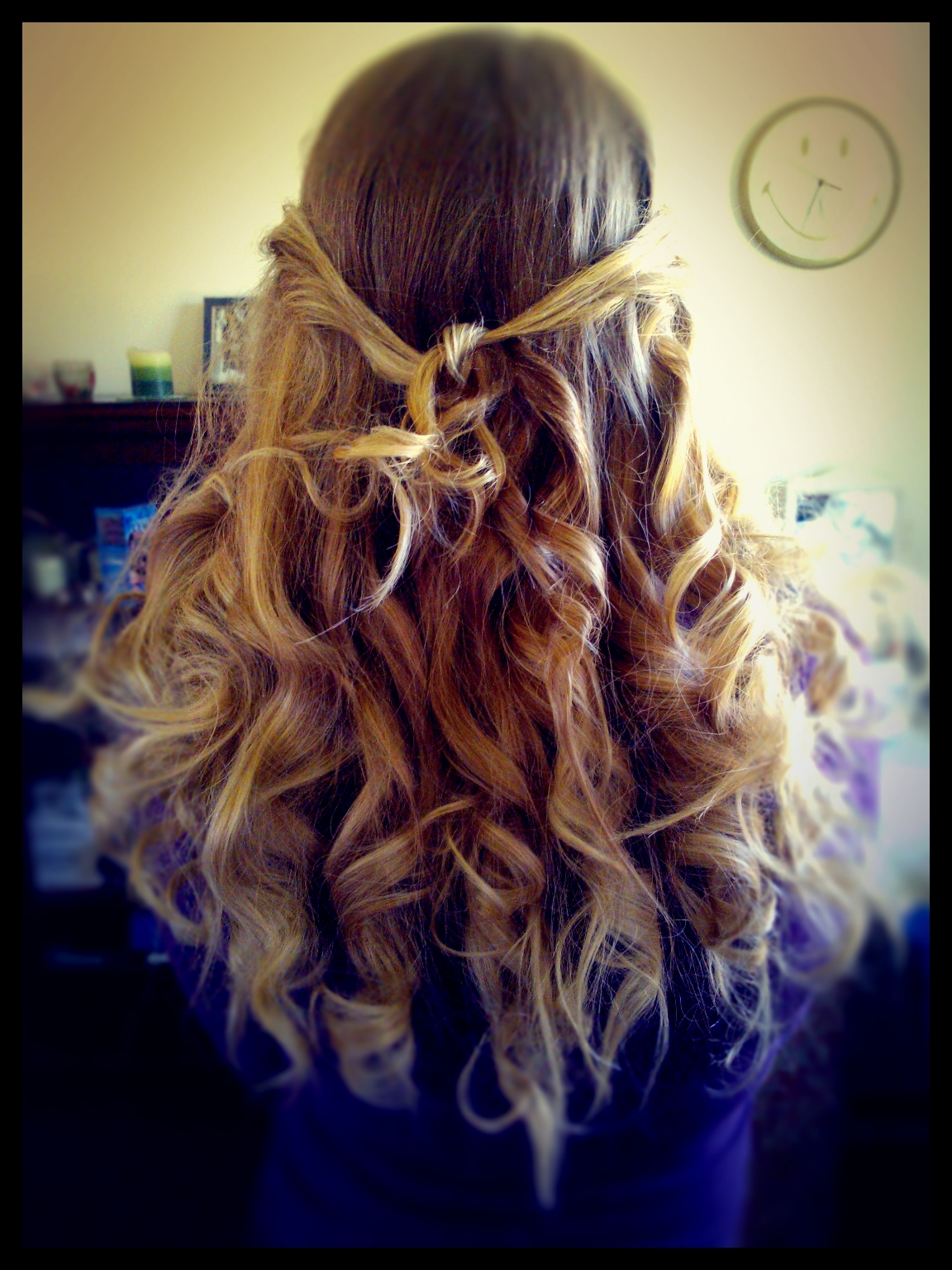 Quarna: DIY - Curly Hair I made for one of my friends! ♥