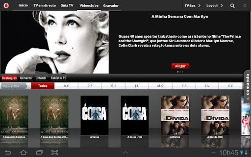 Vodafone TV Net Voz ~ Apps do Android