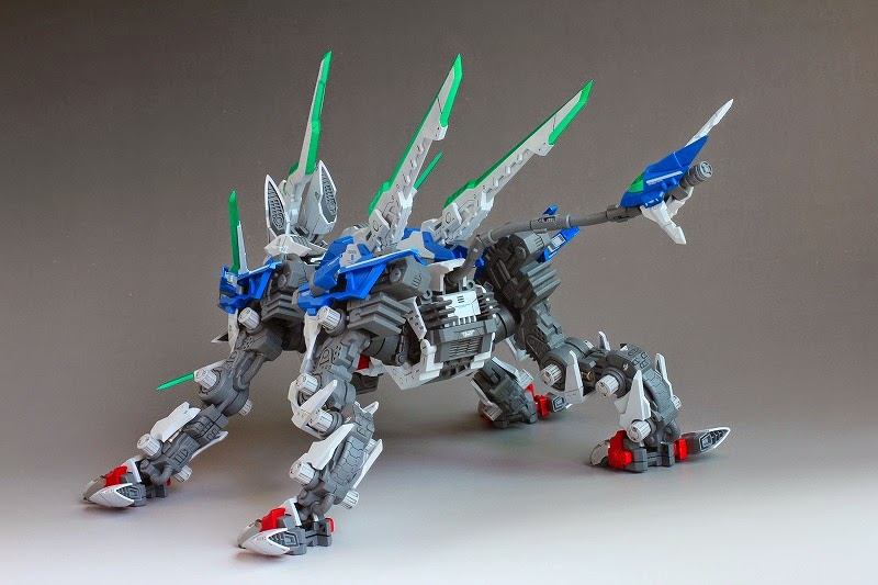Custom Build: Liger 00 (Double Zero) [Gundam x Zoids]
