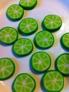 How to Make Sugared Lime Cupcake Toppers out of Fondant