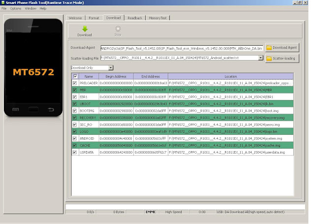 flashermyphone: FLASH OPPO R1011