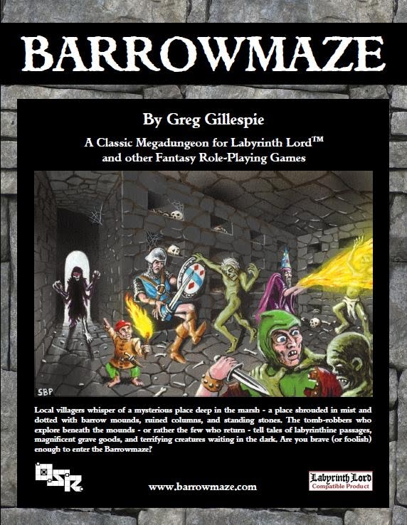The Drunk Umber Hulk: Barrowmaze - Mega-Dungeon Extraordinaire