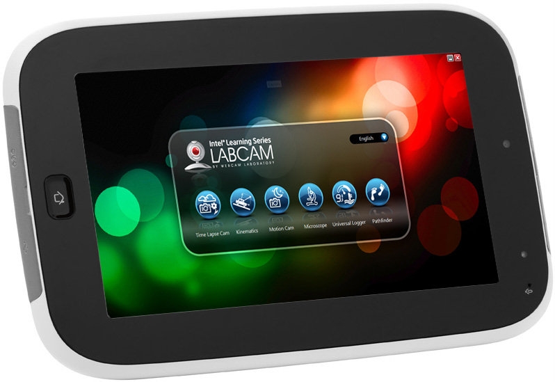 The Intel Studybook is built in a shock-resistant plastic case, with I ...