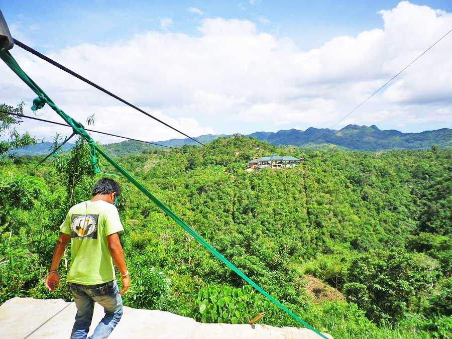 My Philippine Travel and Tour: Bohol Tour 3: Loboc Zipline and Cable ...