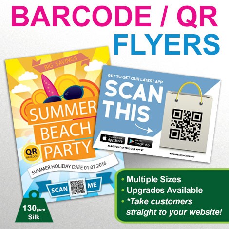 Betterprinting: Bar Code and QR Printed Flyers