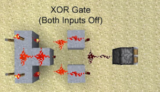 Simple Redstone: XOR Gates And Basic Clocks