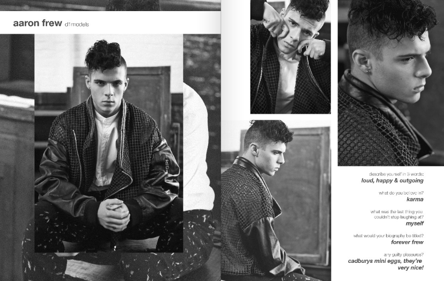 AARON FREW - MODEL: June 2011