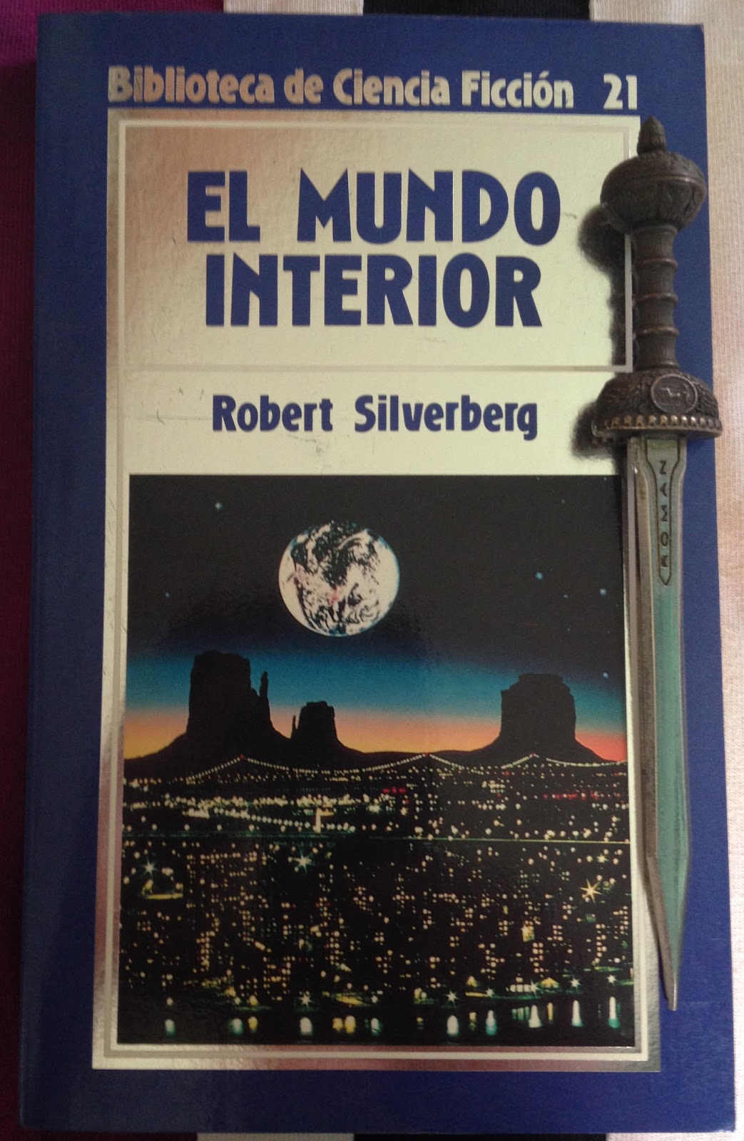 Libros de Olethros: EL MUNDO INTERIOR. Robert Silverberg