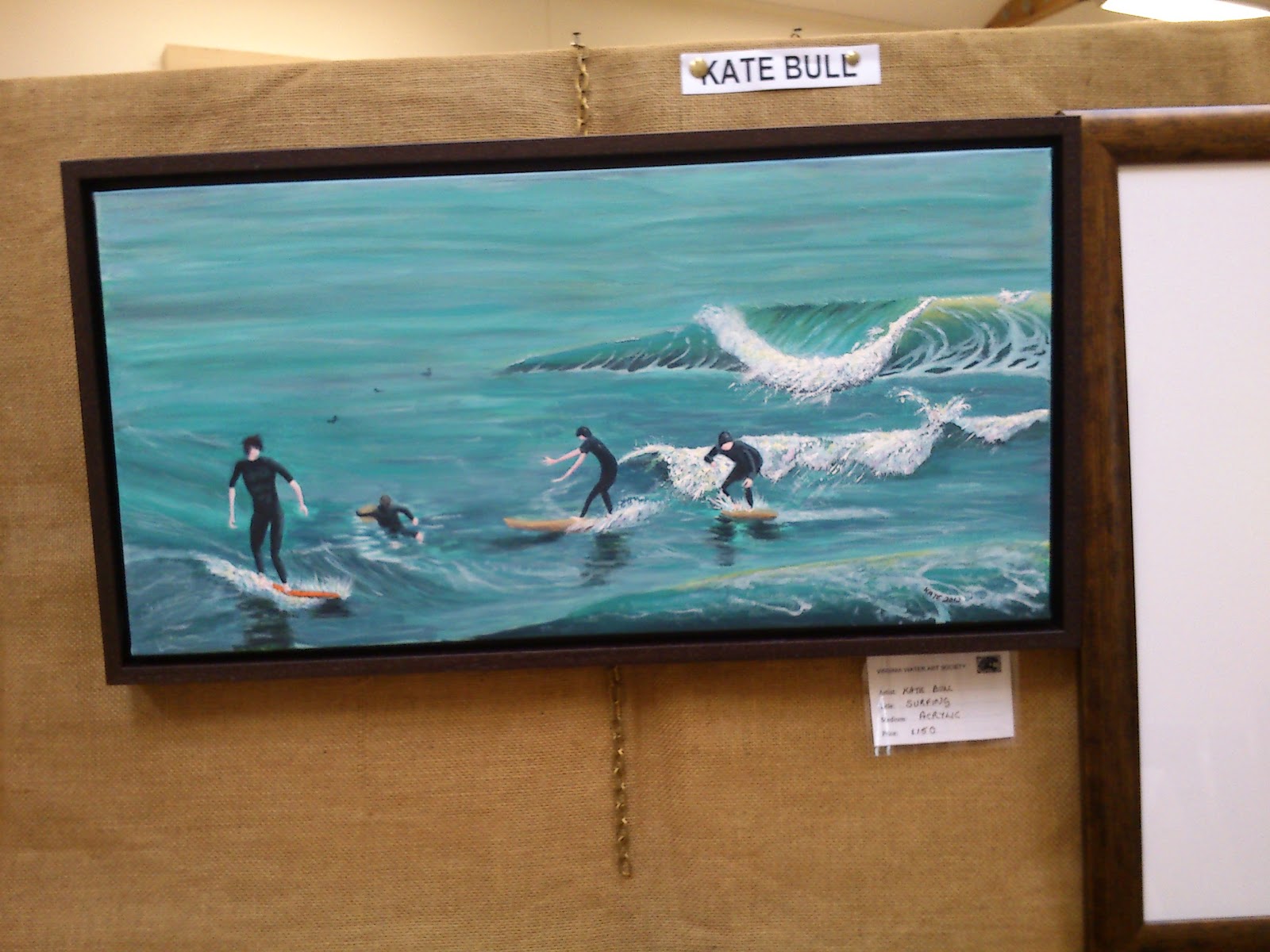 Virginia Water Art Society Diary: Paintings By Kate Bull Winter ...