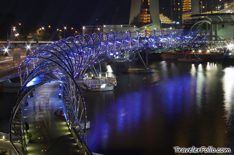 World Some best bridges: Helix bridge Singapore
