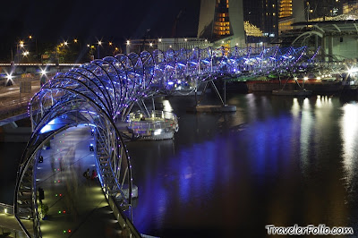 World Some best bridges: Helix bridge Singapore