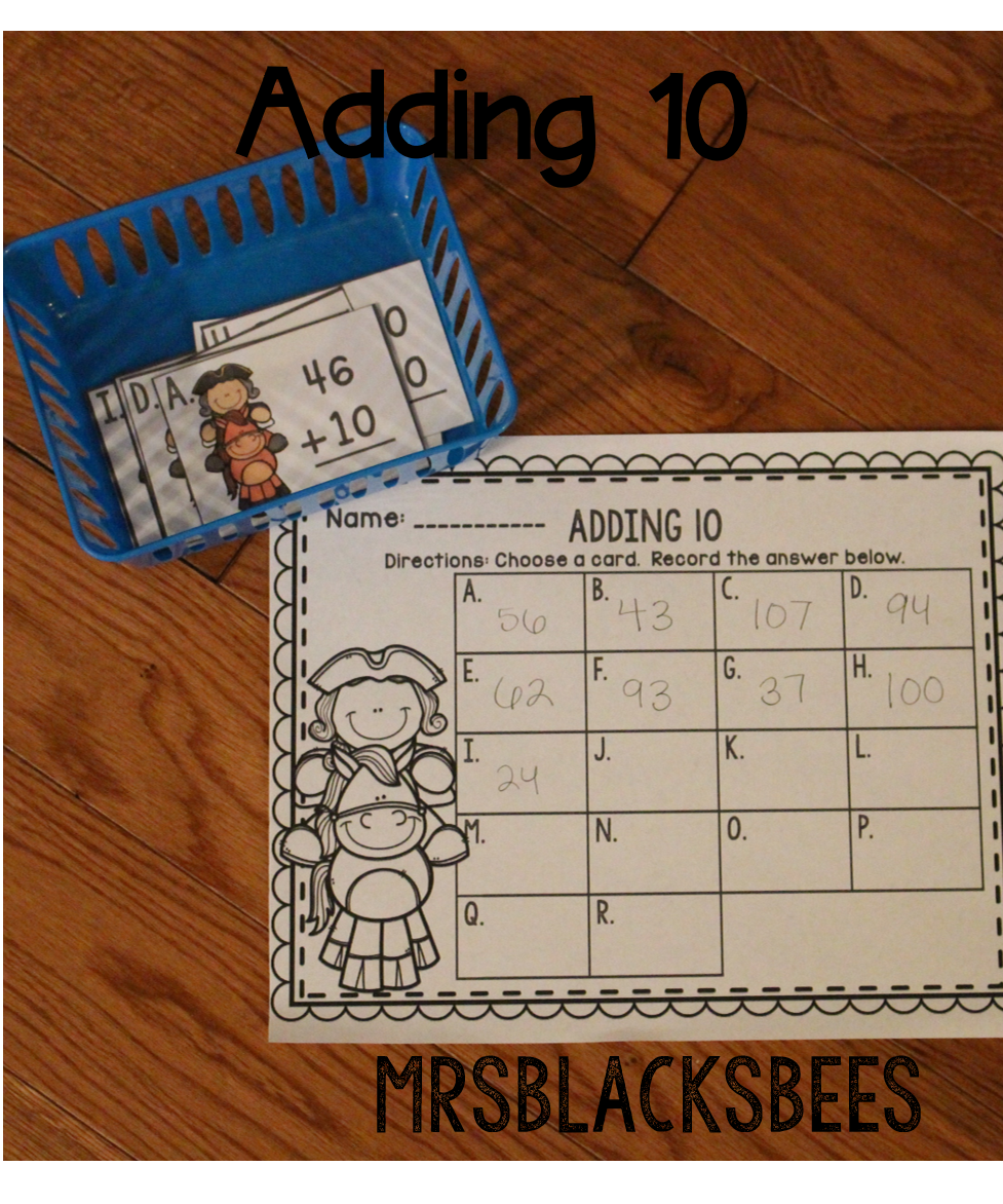 Presidents' Day Math Stations | Mrs. Black's Bees