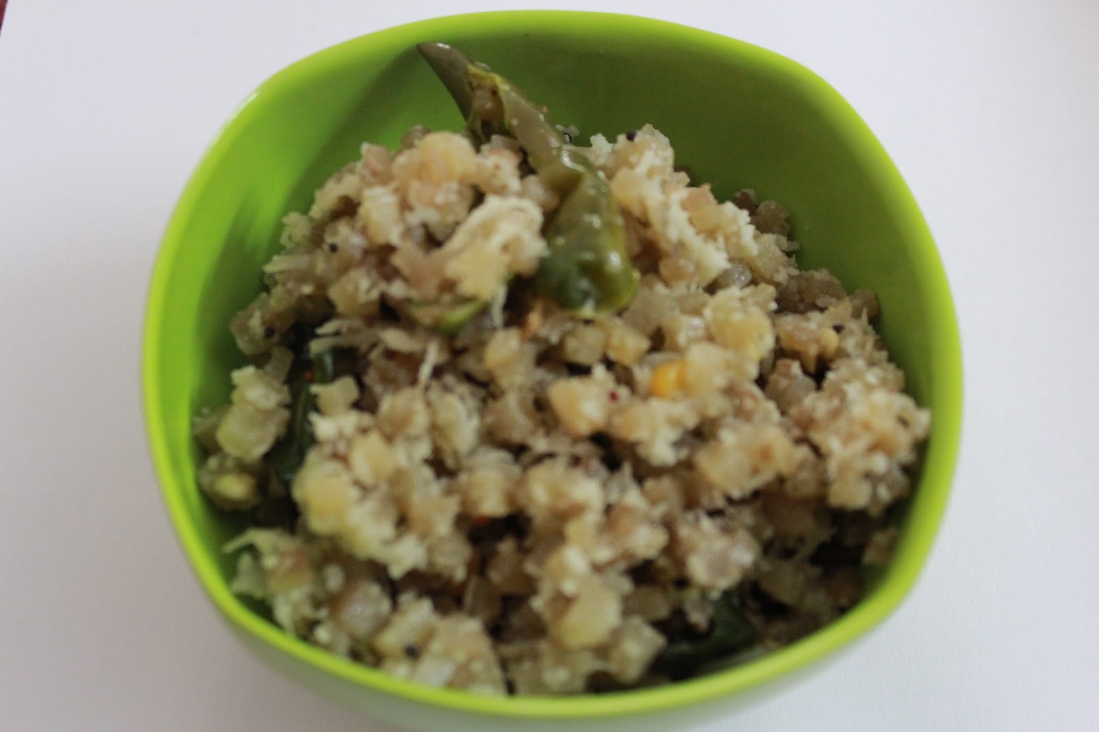 PASSION4COOKING: Valathandu Poriyal