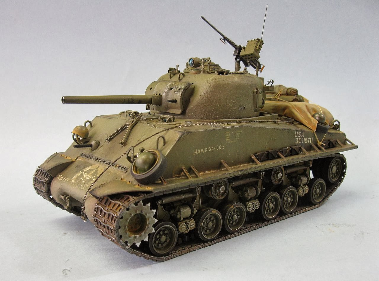 Panzerserra Bunker- Military Scale Models in 1/35 scale: M4A3E8 (75)W ...