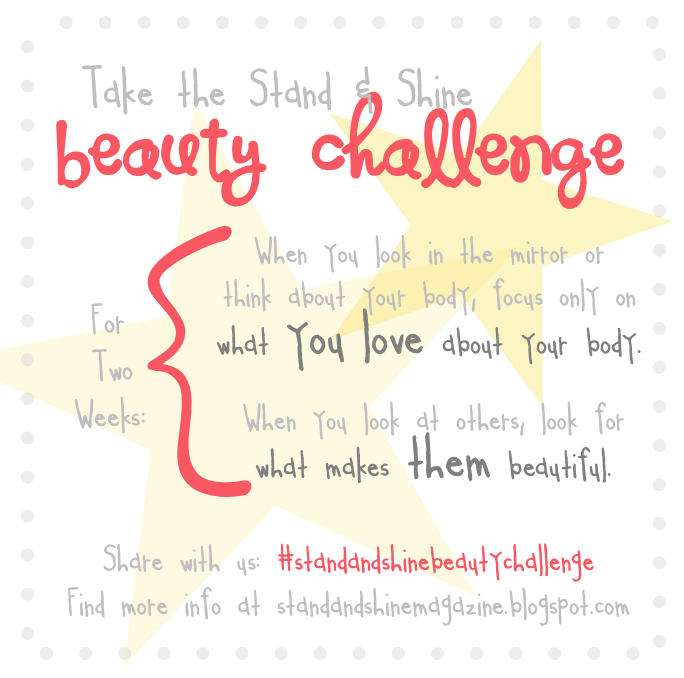 Stand & Shine Magazine: Take the Stand & Shine Beauty Challenge
