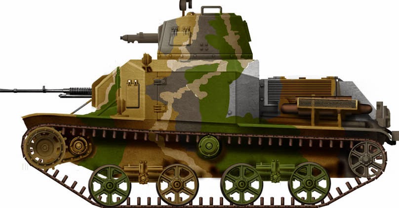 Tactical Wargaming: Armor Profile: Japanese Type 92 Tankette