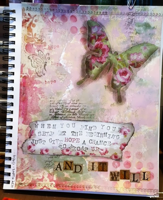 Journal52 Off We Go | Art Chick Studio