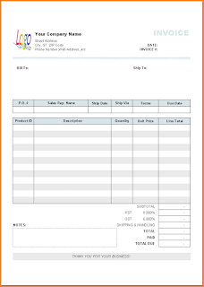 contoh invoice excel - wood scribd indo