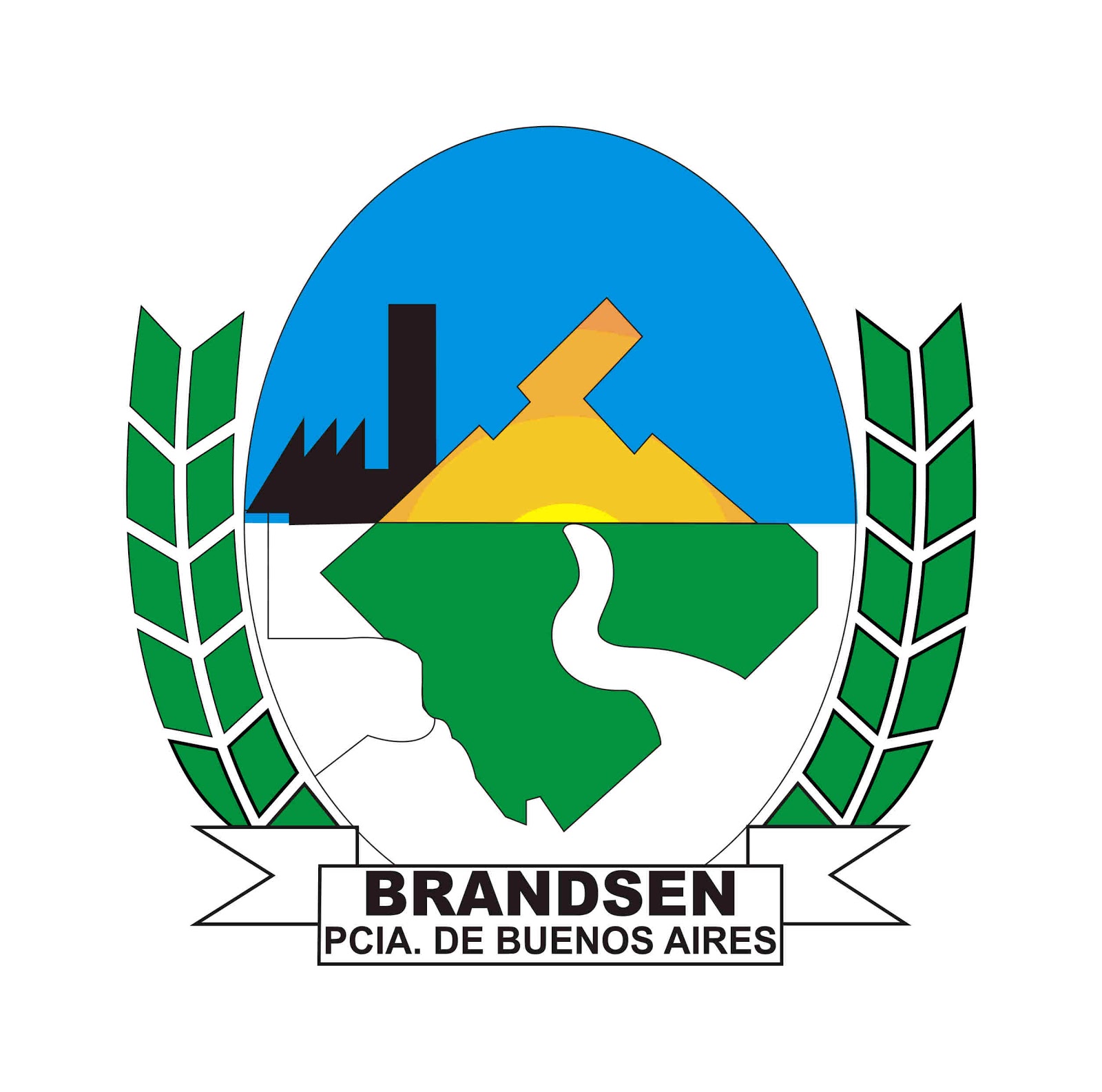 Heráldica en la Argentina: Escudo de Brandsen (Buenos Aires)