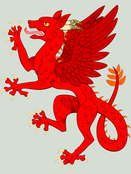DRAGONS IN HERALDRY