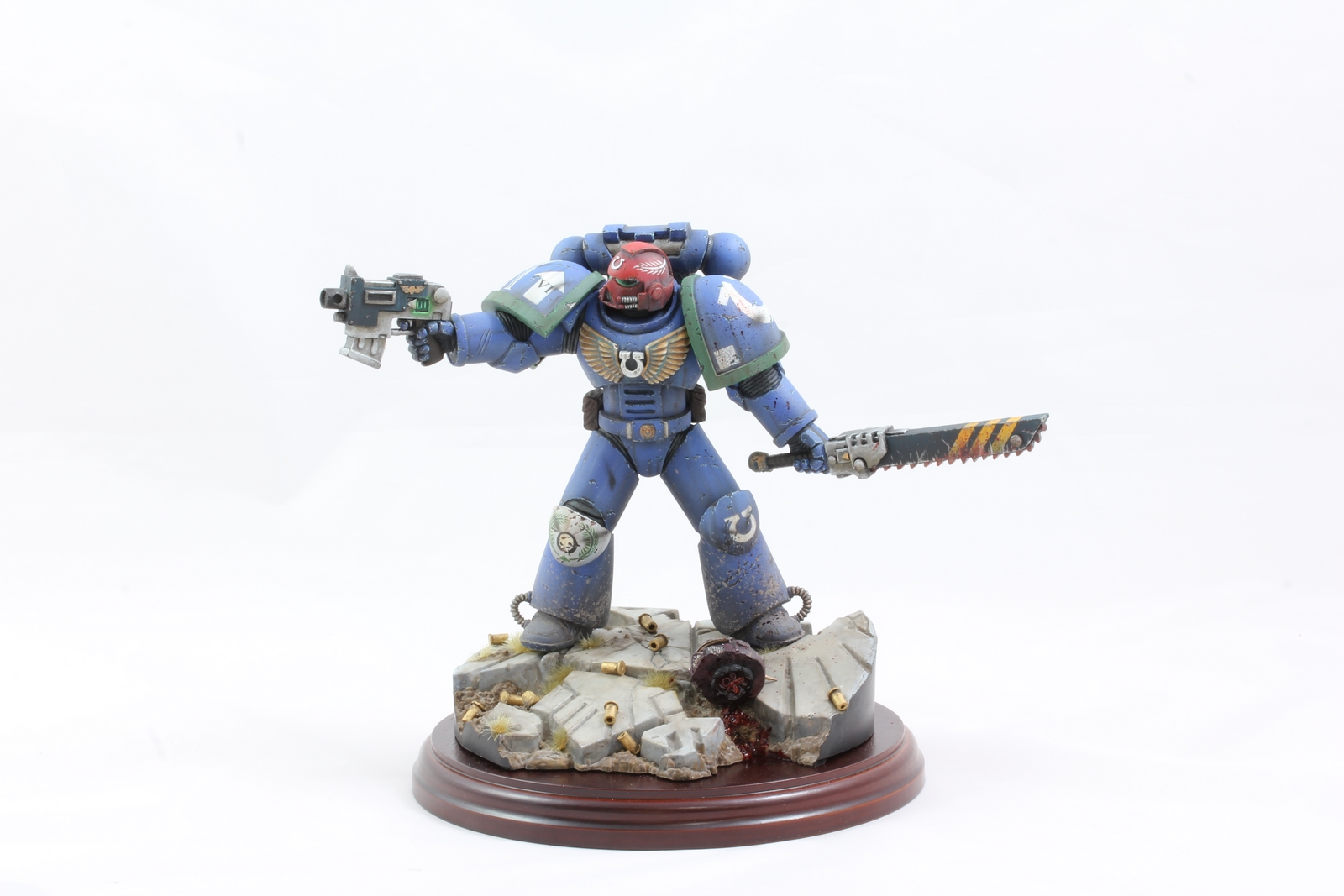 Showcase - Large Scale Ultramarines 4th Company Sergeant by PaintMyBits ...