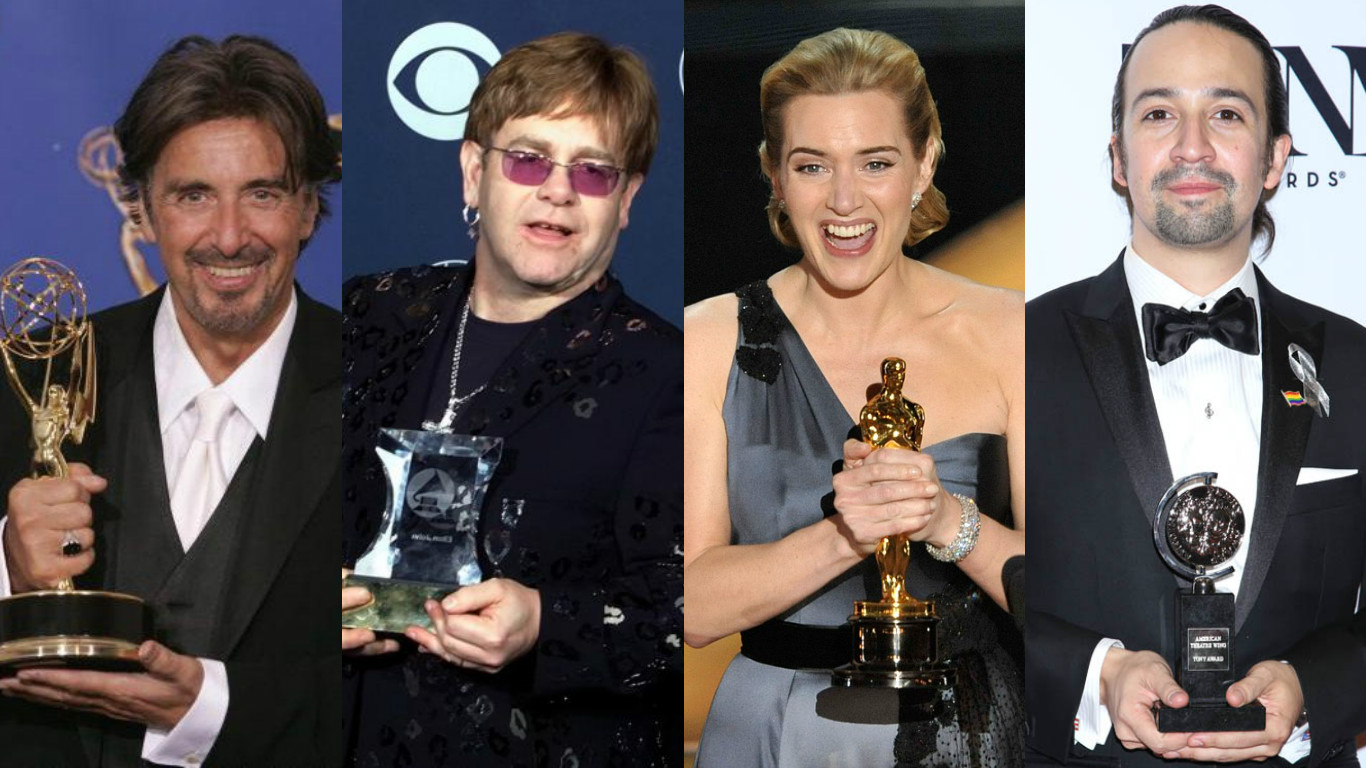 A las puertas del EGOT: las 45 personas que están a un sólo premio | Premios Oscar