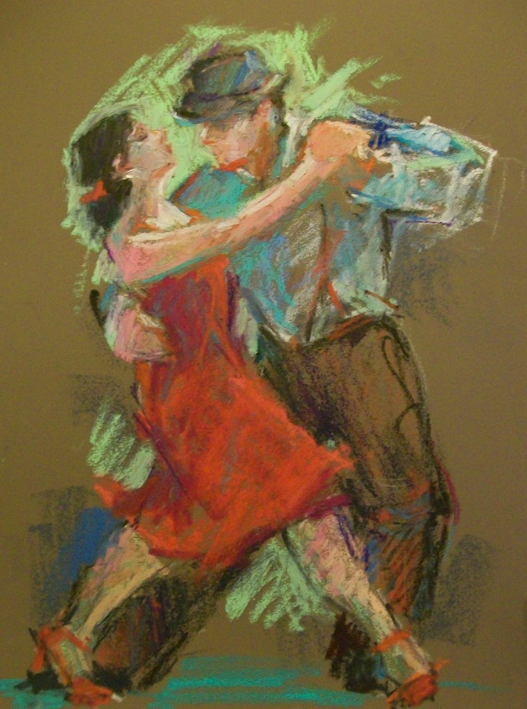 Connie Chadwell's Hackberry Street Studio: Tango Doodle - original oil ...