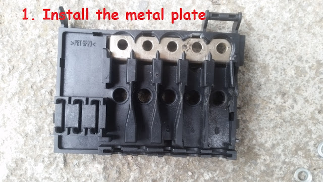 DIY 1.8T 20VT VAG: Melted Fuse Box possible fix