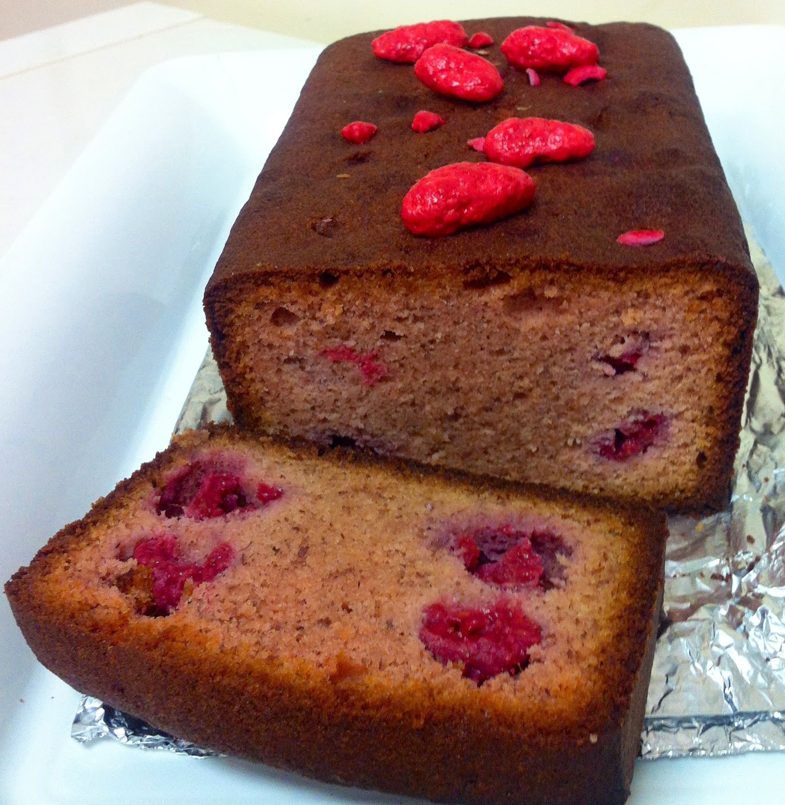 Arôme Framboises: Cake Ispahan (recette de Pierre Hermé)