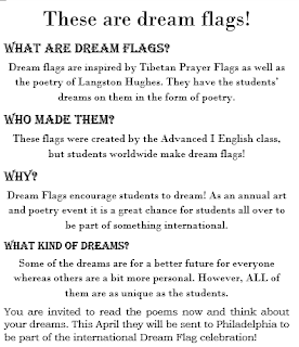 mELTing Activities, Lessons and Ideas: ITESMs Inaugural Dream Flags