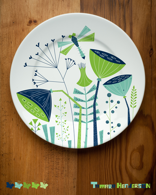 Tamara Henderson: Home Decor: Plate Design Assignment