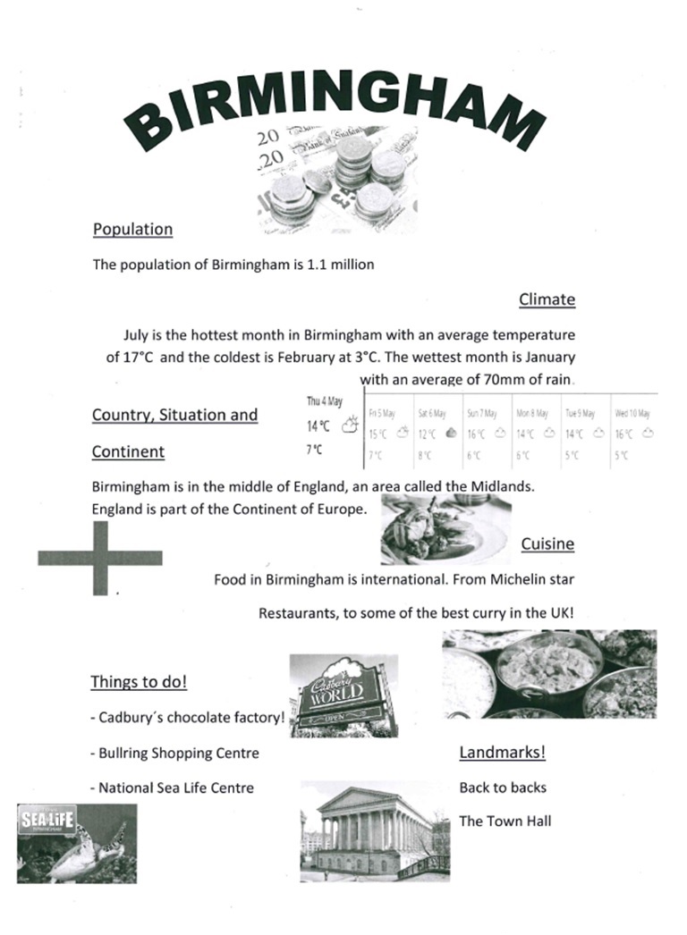 ALFONS I Puigcerdà: Fact file 6th grade