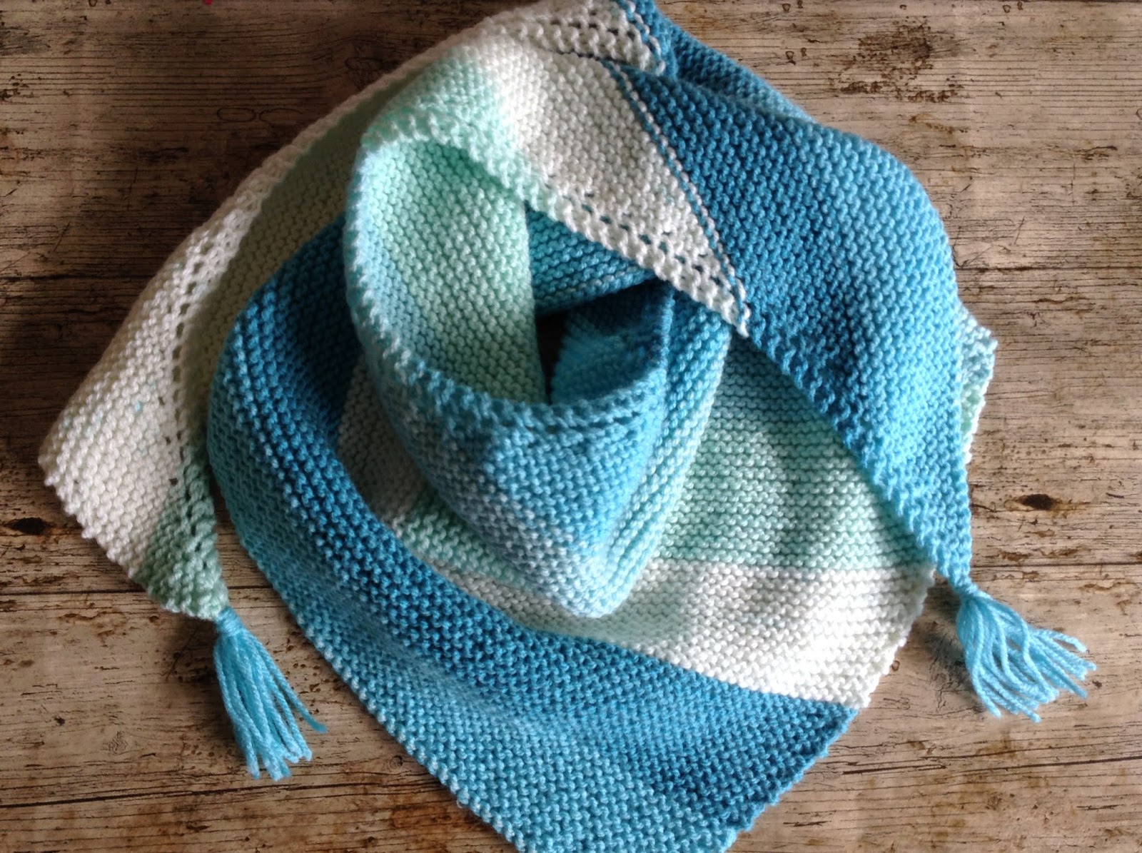 Lullaby Lodge: Pattern Testing - Knitted One Ball Shawl