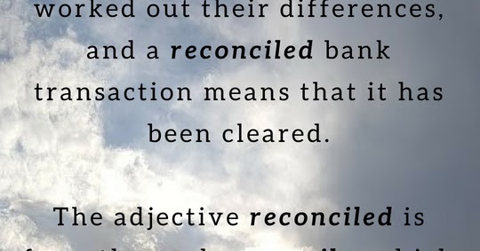 Reconciled Theology