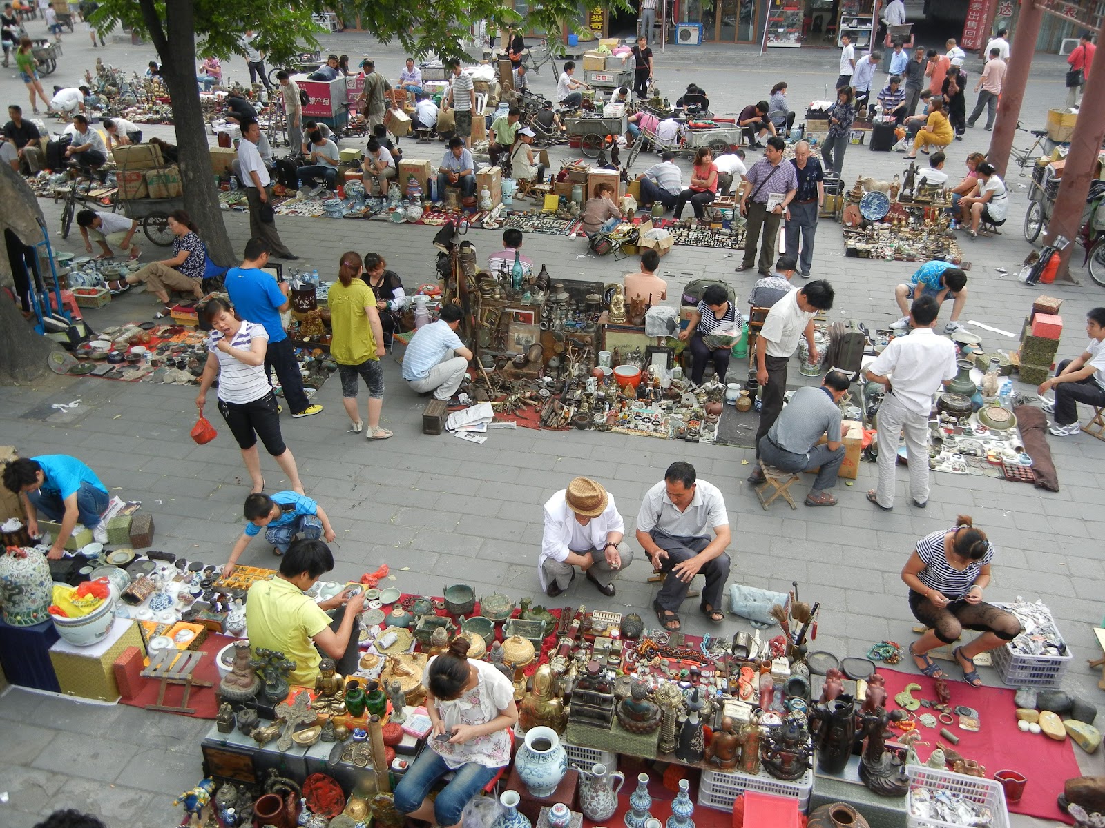 The Local Global World with Peter Wik: Panjiayuan Flea Market in ...