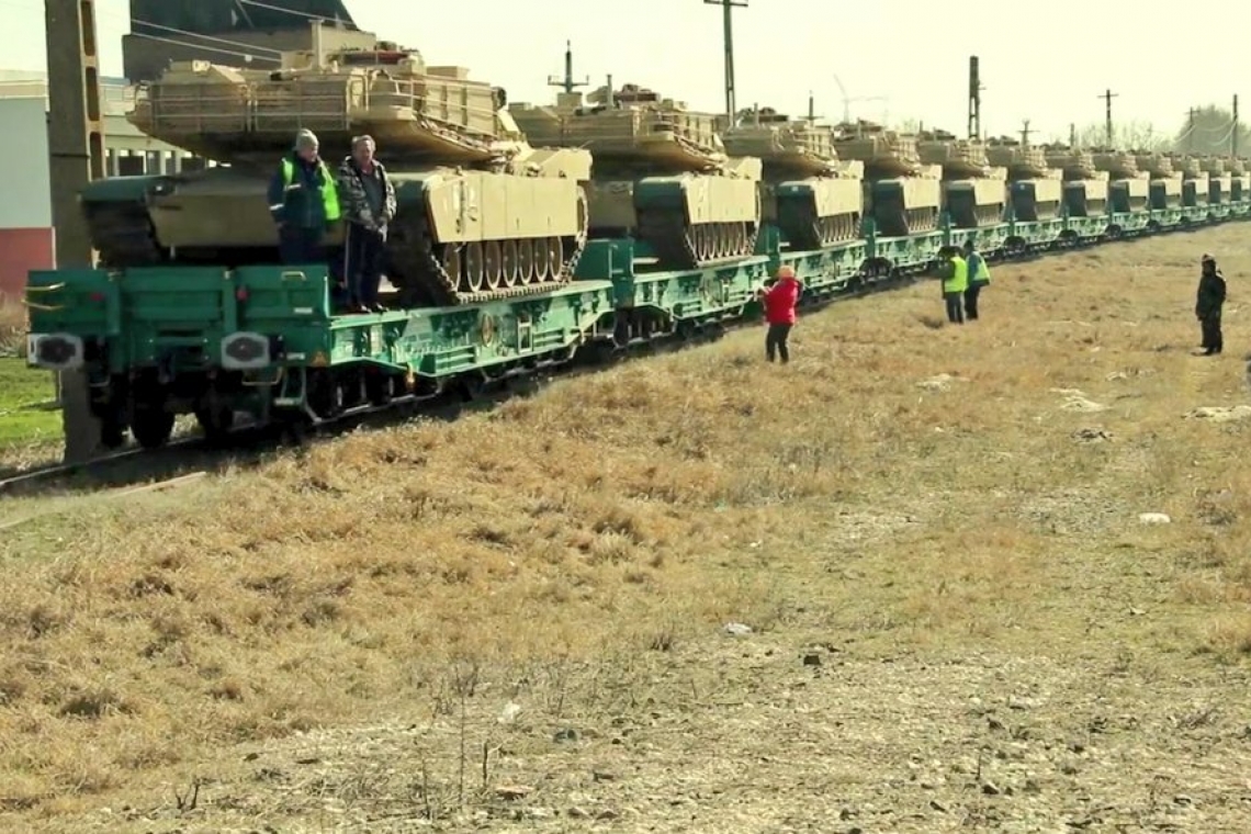 Seemorerocks: US military build-up in Romania on doorstep to Ukraine