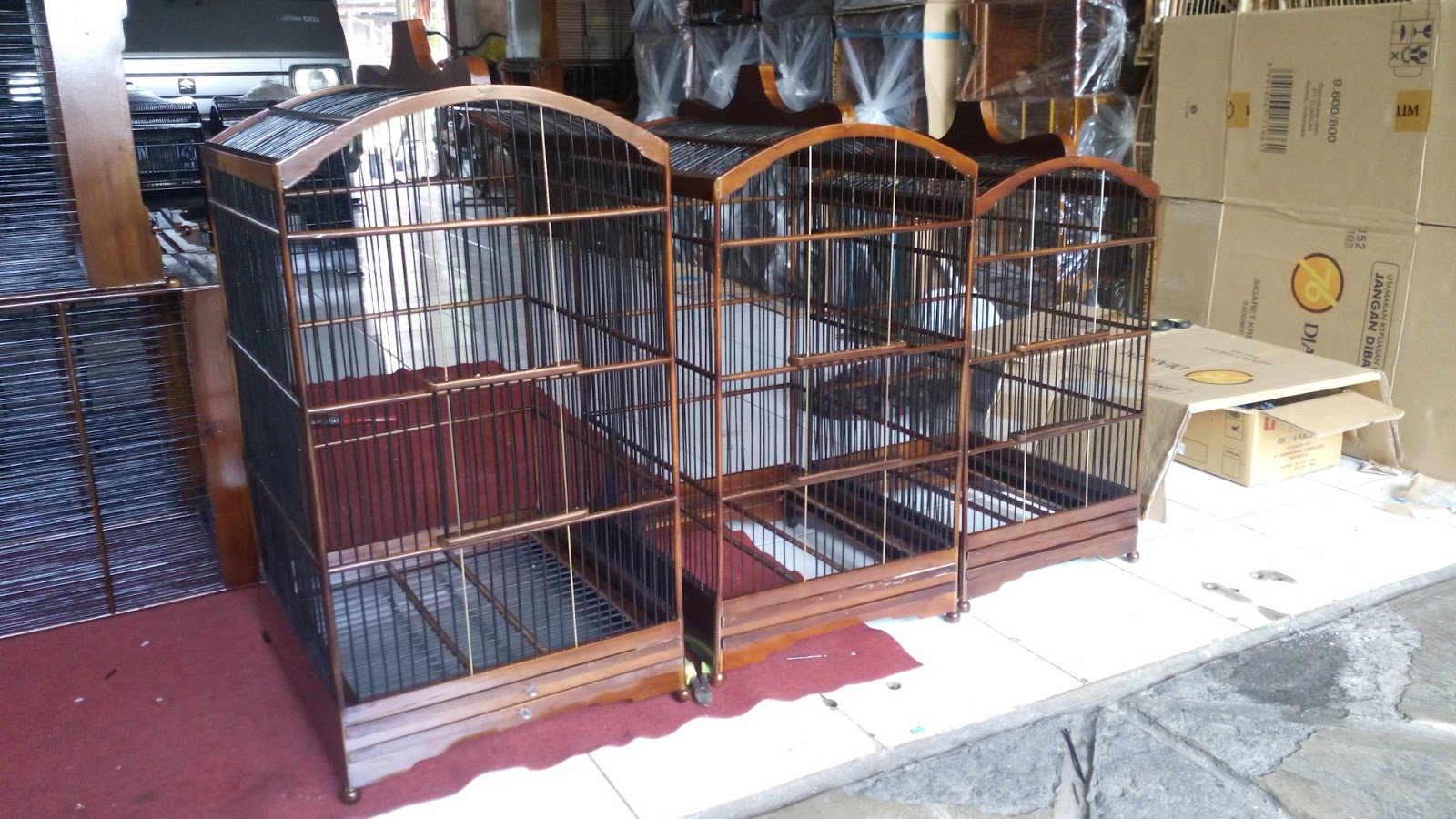 SANGKAR BURUNG: SANGKAR BURUNG MODEL REPLIKA BNR