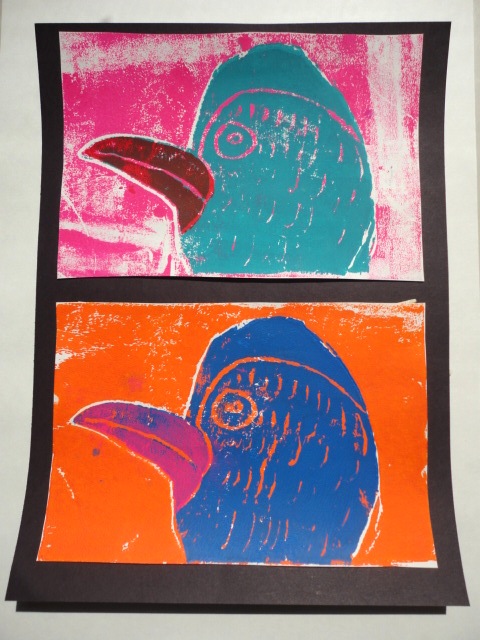 Thomas Elementary Art: 4th Grade Animal Printmaking (The best ...