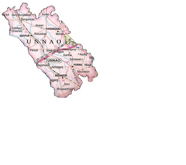 Asiwan: Map of Unnao - An overview