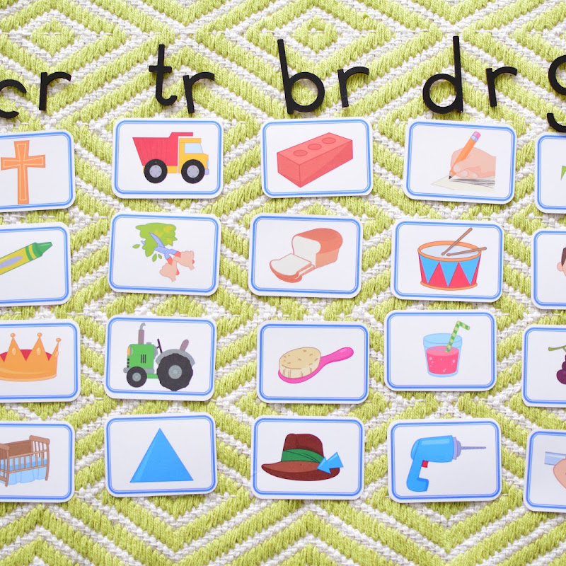 Montessori Inspired Blue Series - Learning about Consonant Blends | The ...