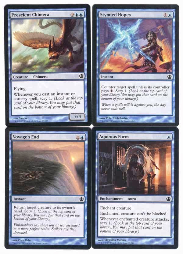 Magic the Gathering Adventures: Theros Draft and Sealed Abbreviated Notes
