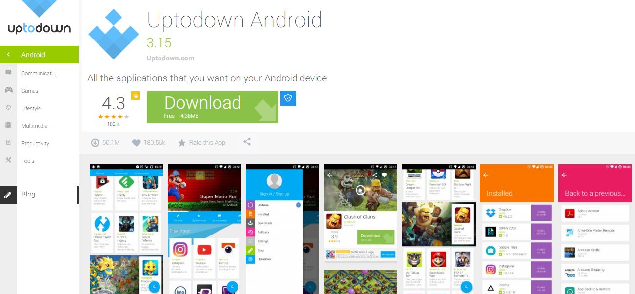 android app store - indroidd