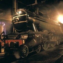 Jan Ford's World: 'Flying Scotsman' at Peak Rail