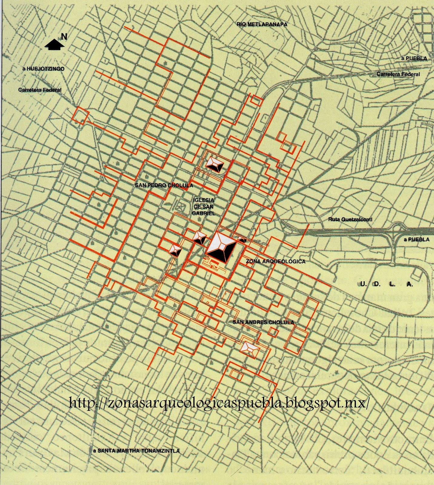 Zonas Arqueológicas de Puebla: CHOLULA