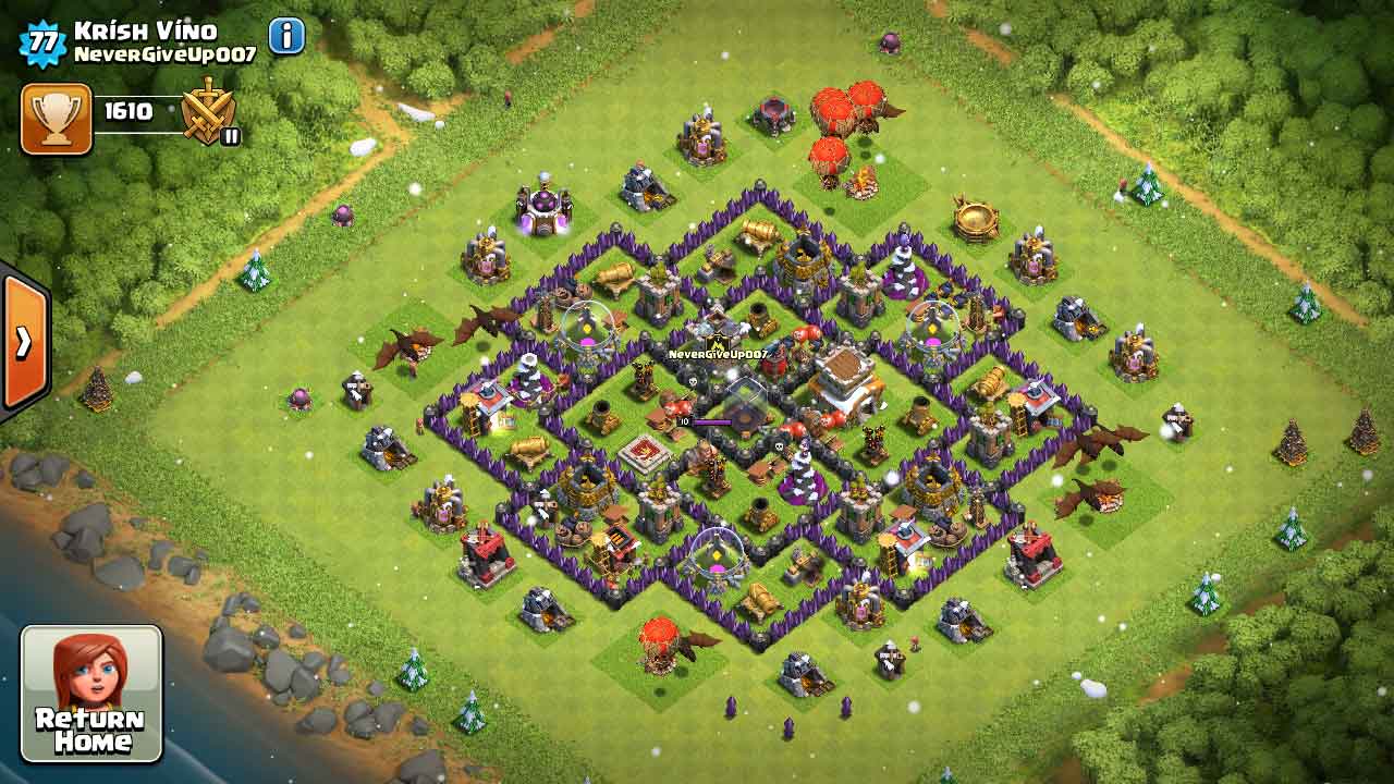 Clash Of Clans 8 Town Hall Defense 2016, | CRGEMS2017 COM Latest Clash ...