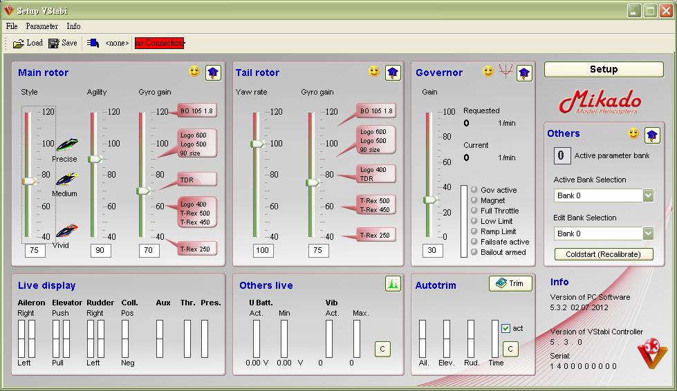 談談vBar詳細設定- Main rotor ~ 無可救藥的heli人生