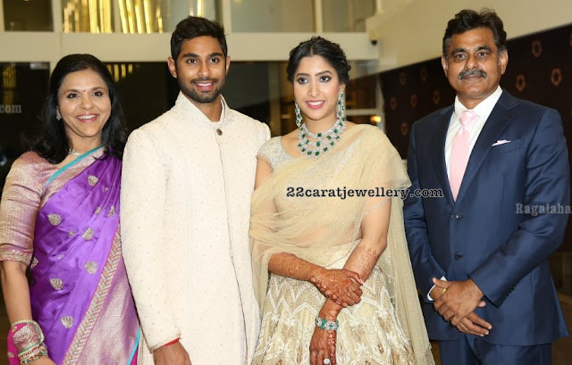 Anindith Reddy Shriya Bhupal Pre Wedding Bash - Jewellery Designs