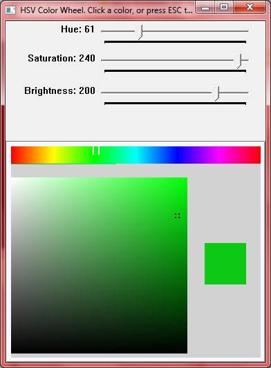 Cell0907: RGB and HSV. Applying to color based detection.